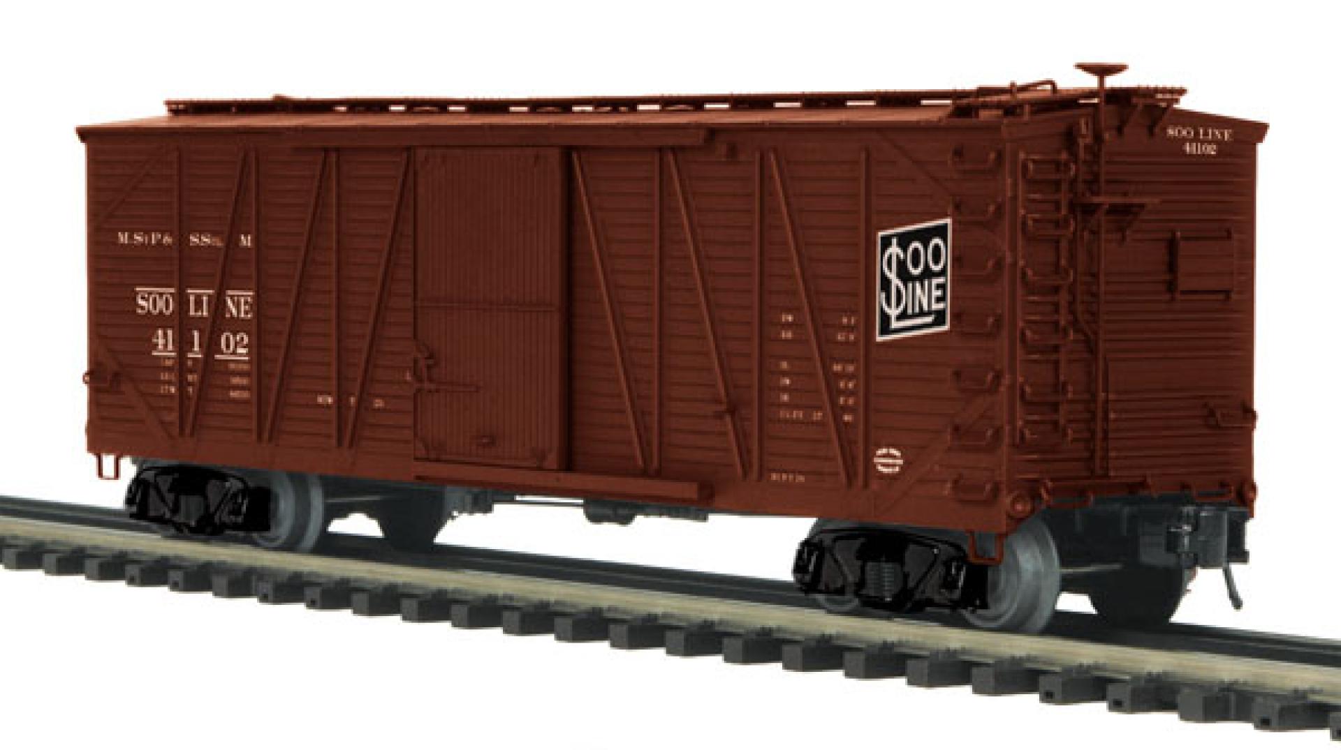 SOO Line 40' USRA Single Sheathed Box Car | MTH Trains