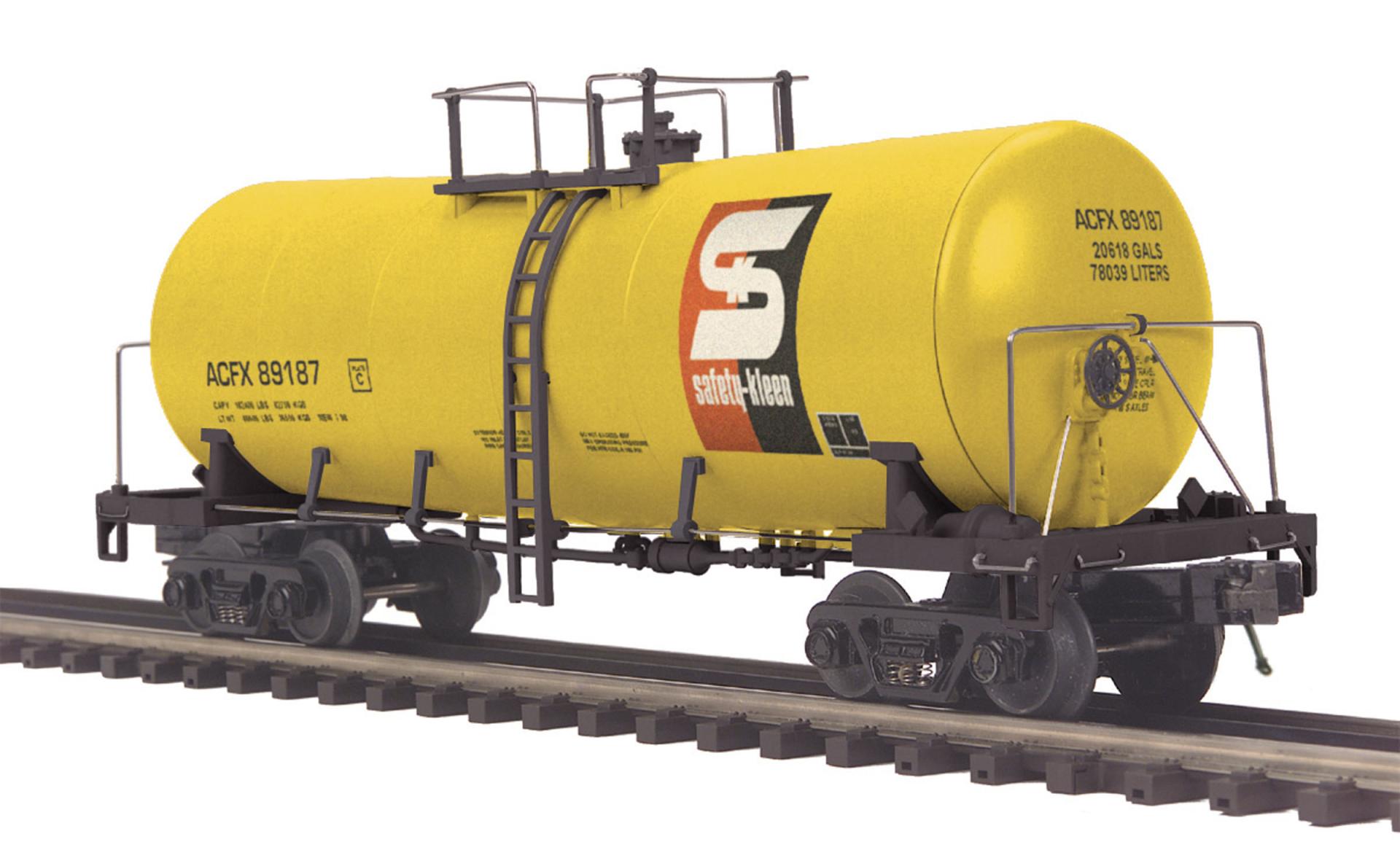 Saftey Kleen O Scale Premier Funnel Flow Tank Car | MTH Trains