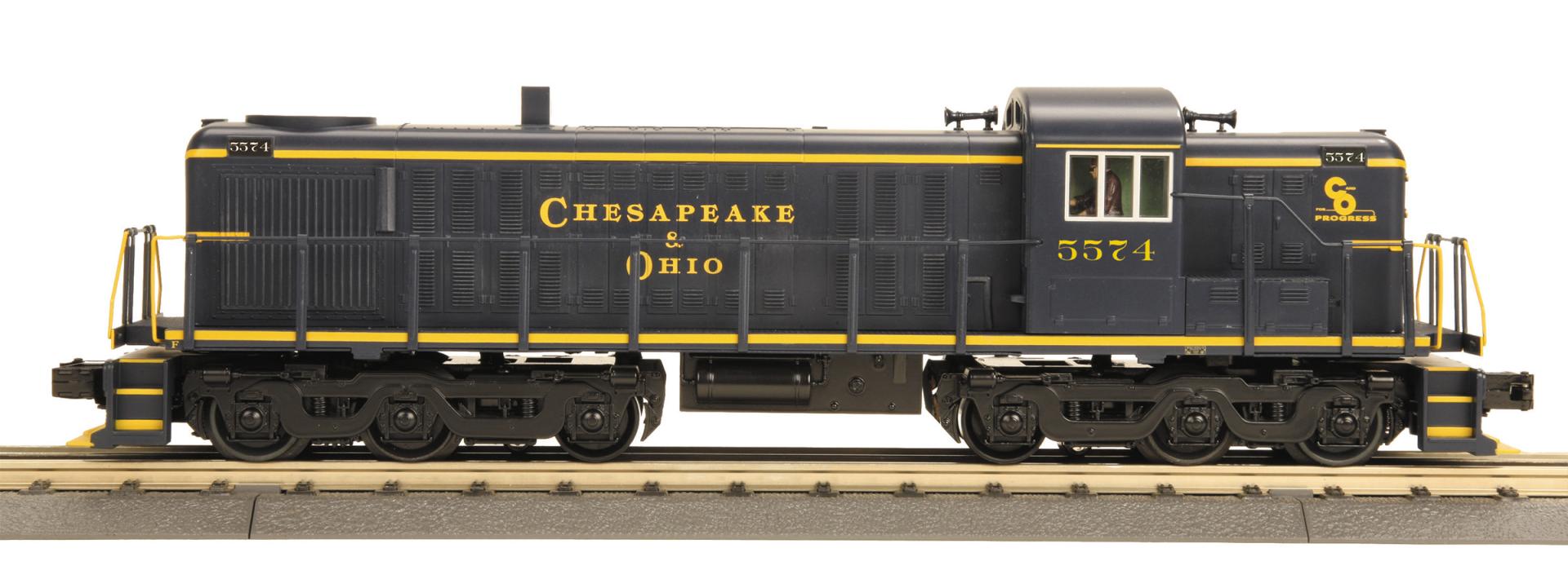Chesapeake & Ohio O Scale RailKing RSD-5 Diesel Engine With Proto-Sound ...